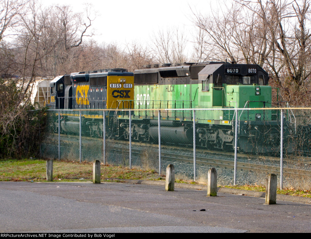 HLCX 8070 and CSX 8155